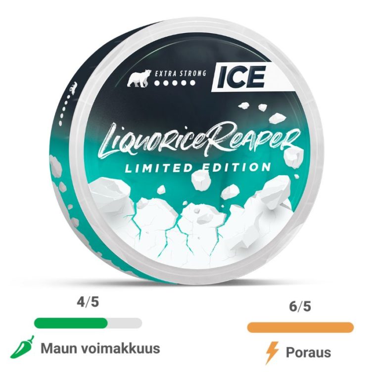 ICE - Nikotiinipussit - Nikotiinipussit netistä Suomeen
